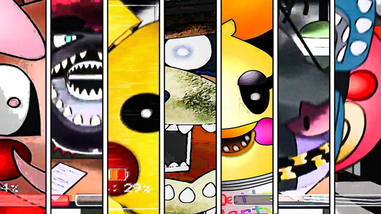 Five Nights at Pokemon's All Jumpscares - YouTube