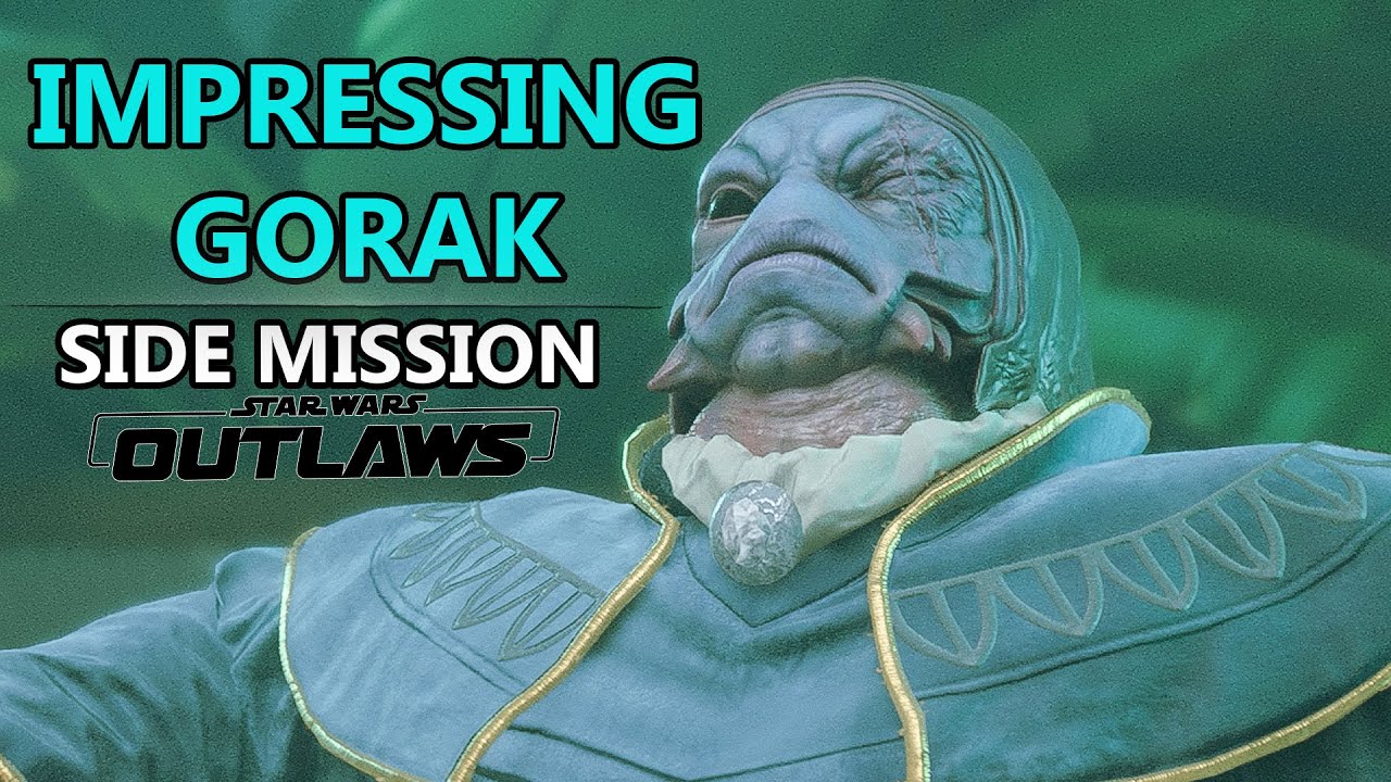 Impressing Gorak Intel Mission - STAR WARS OUTLAWS Side Mission PS5 ...