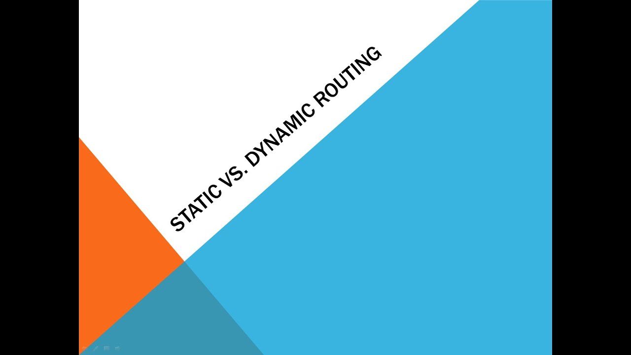 Static vs Dynamic Routing - YouTube
