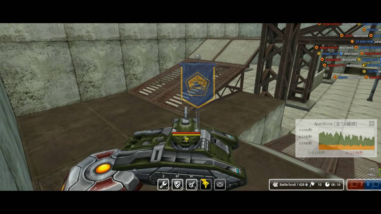tanki online Танки Онлайн タンキオンライン その11 Subway CTF - YouTube