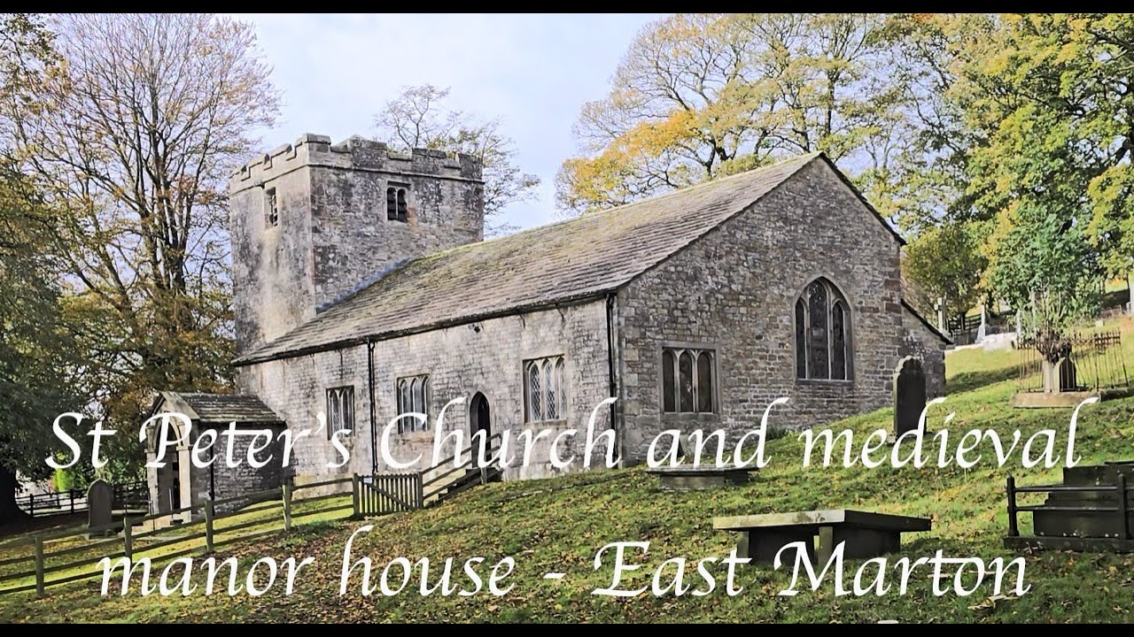 St Peter's Church and medieval manor house, East Marton. #yorkshire # ...
