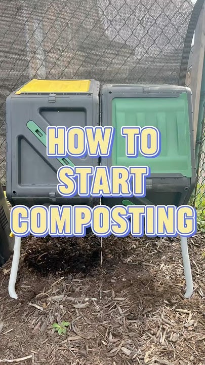No more excuses, this is the year to get started composting. #garden #gardening #compost - YouTube