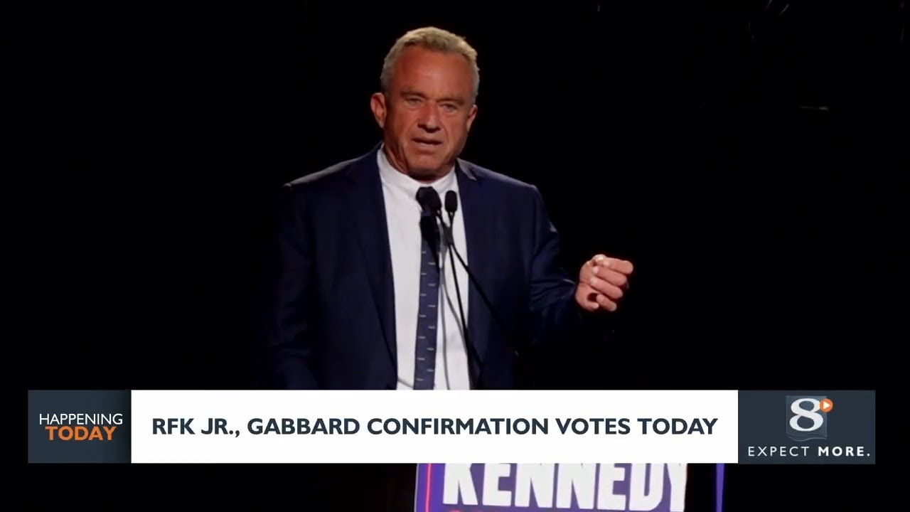 RFK Jr., Gabbard confirmation votes today - YouTube