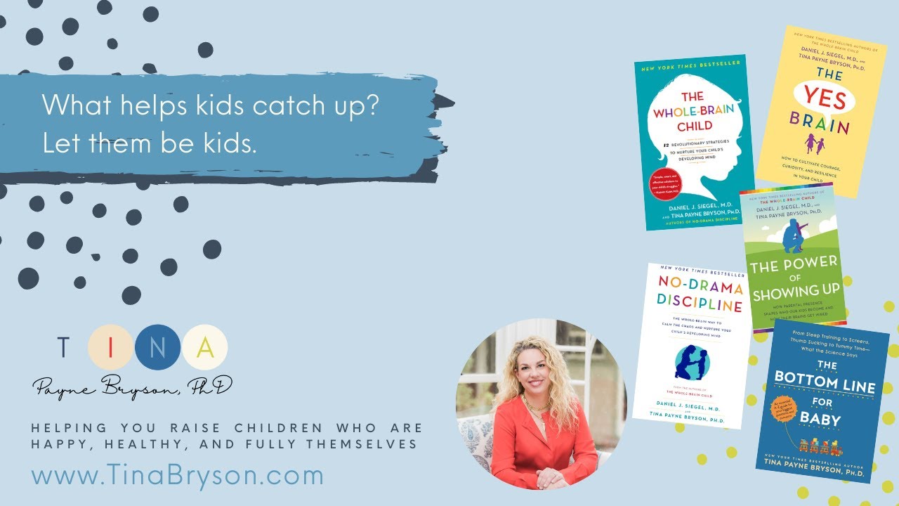 What helps kids catch up? Let them be kids. - YouTube