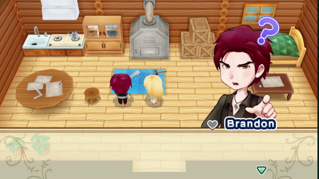 Story of Seasons: Friends of Mineral Town - Brandon's black heart event ...