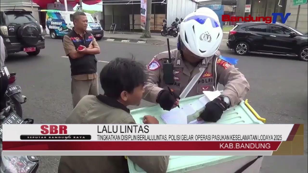 TINGKATKAN DISIPLIN BERLALULINTAS, POLISI GELAR OPERASI PASUKAN KESELAMATAN LODAYA 2025 - YouTube
