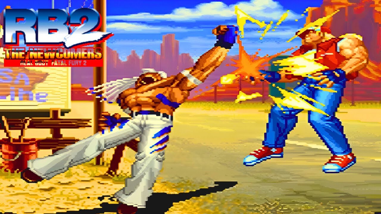 Real Bout Fatal Fury 2 - Rick Strowd (No Death) Arcade 1998 60FPS - YouTube
