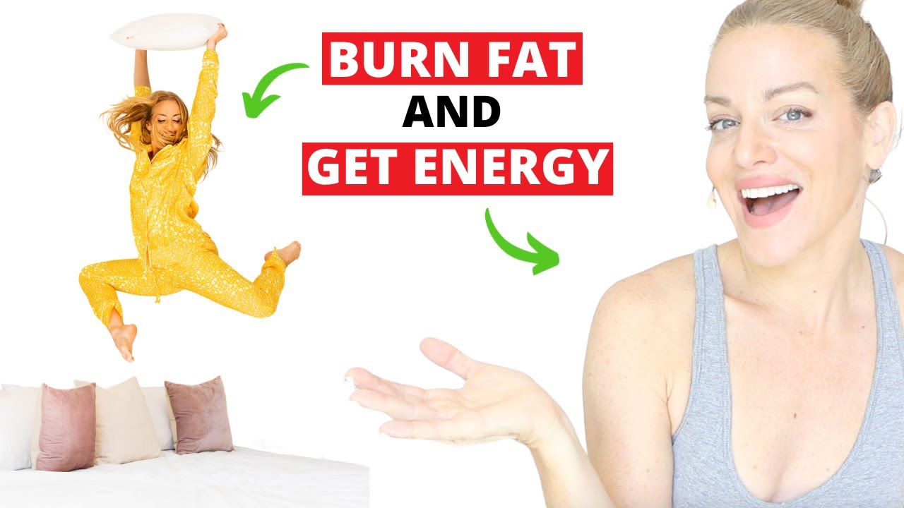 Energizing Fat Burn: Fun Cardio Rebounder Workout for Women 40+ - YouTube