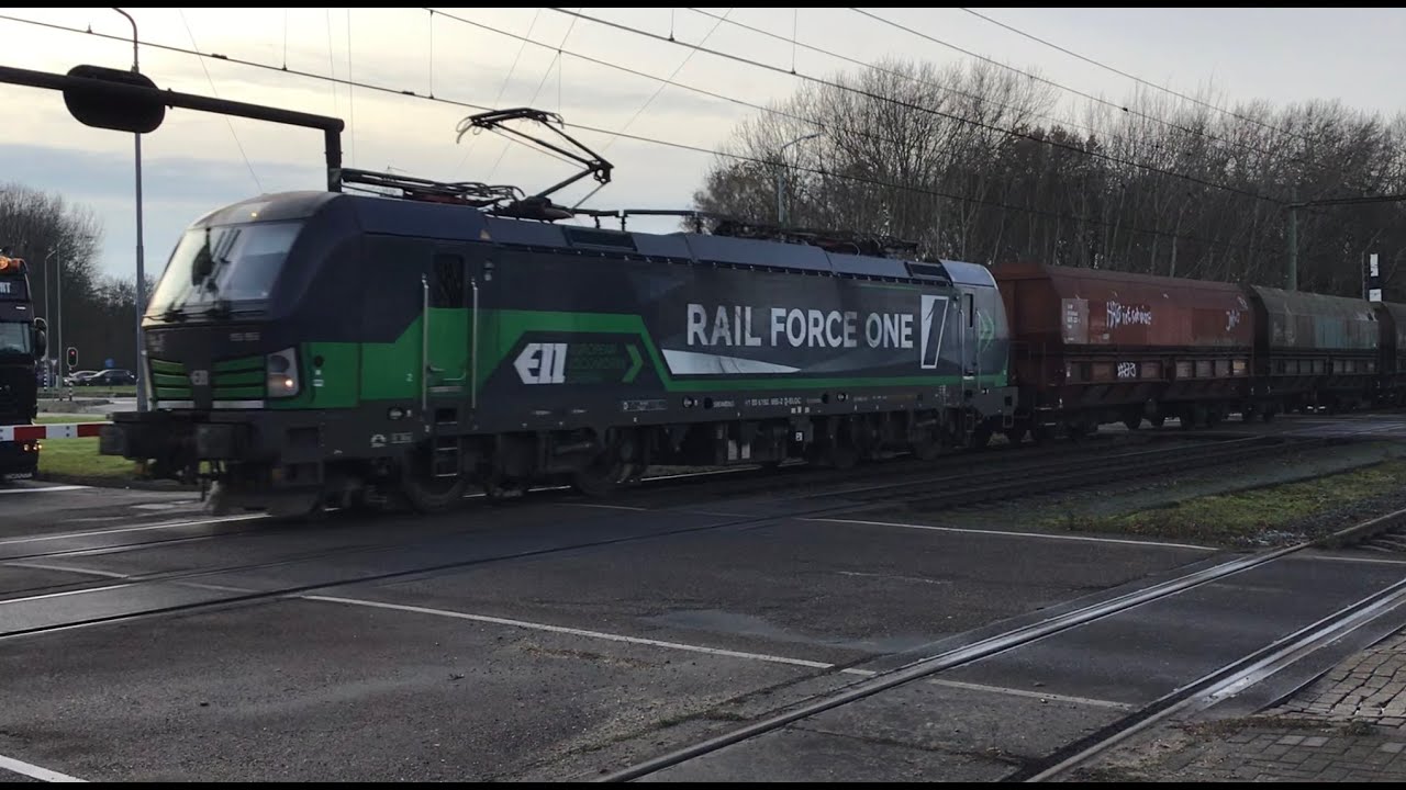 Vectron ELL/ Rail Force One With Coal Train at Blerick the Netherlands ...
