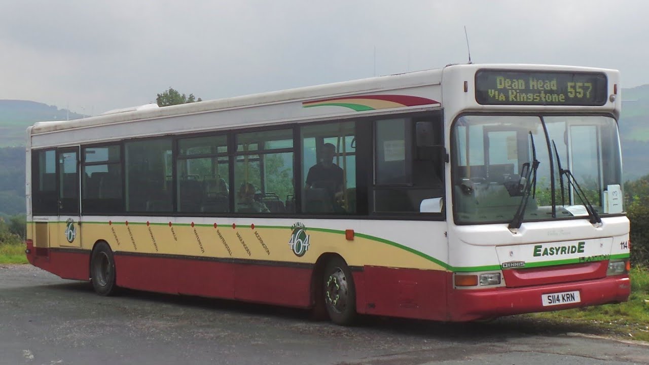 [HD WS] Preserved Rossendale Transport S114 KRN on the 557 at Halifax ...