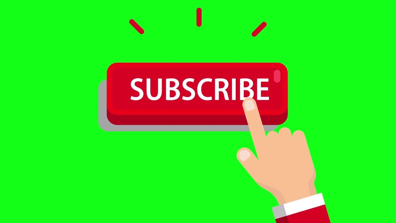 Free Subscribe Button and Bell Icon Intro/Outro Template Download (No ...