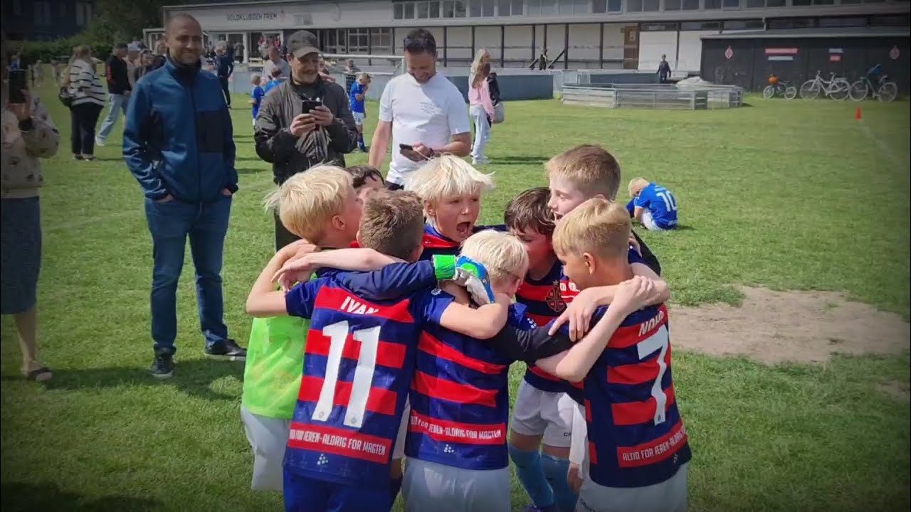 Bk Frem U8, vejen til finalen (fodbold stævne i Boldklubben Frem D.23/6 ...