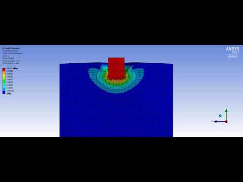 Using ANSYS 19.1 to simulate free fall of rigid body on flexible body ...