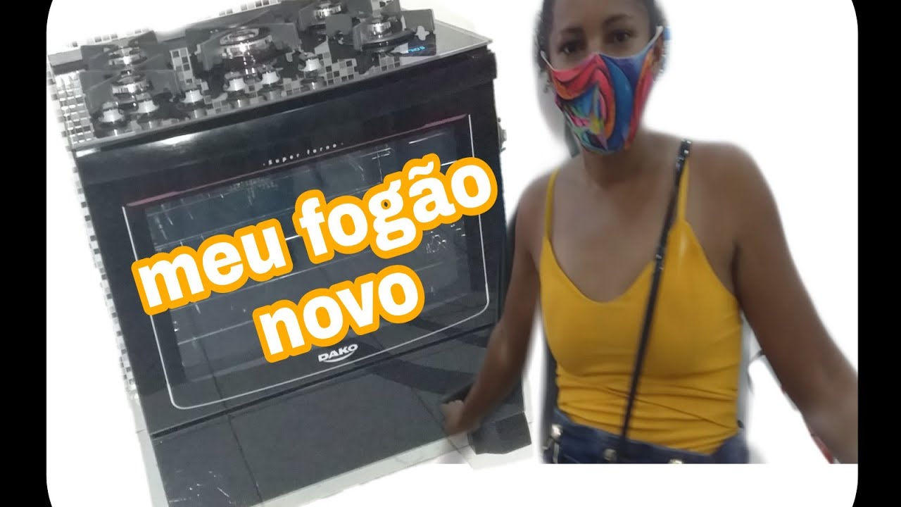 COMPREI O FOGÃO NOVO MARCA DAKO - YouTube