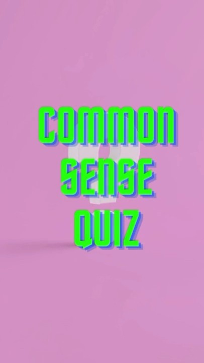 #16 Can you answer 6 questions? Test Your Common Sense Quiz!! - YouTube