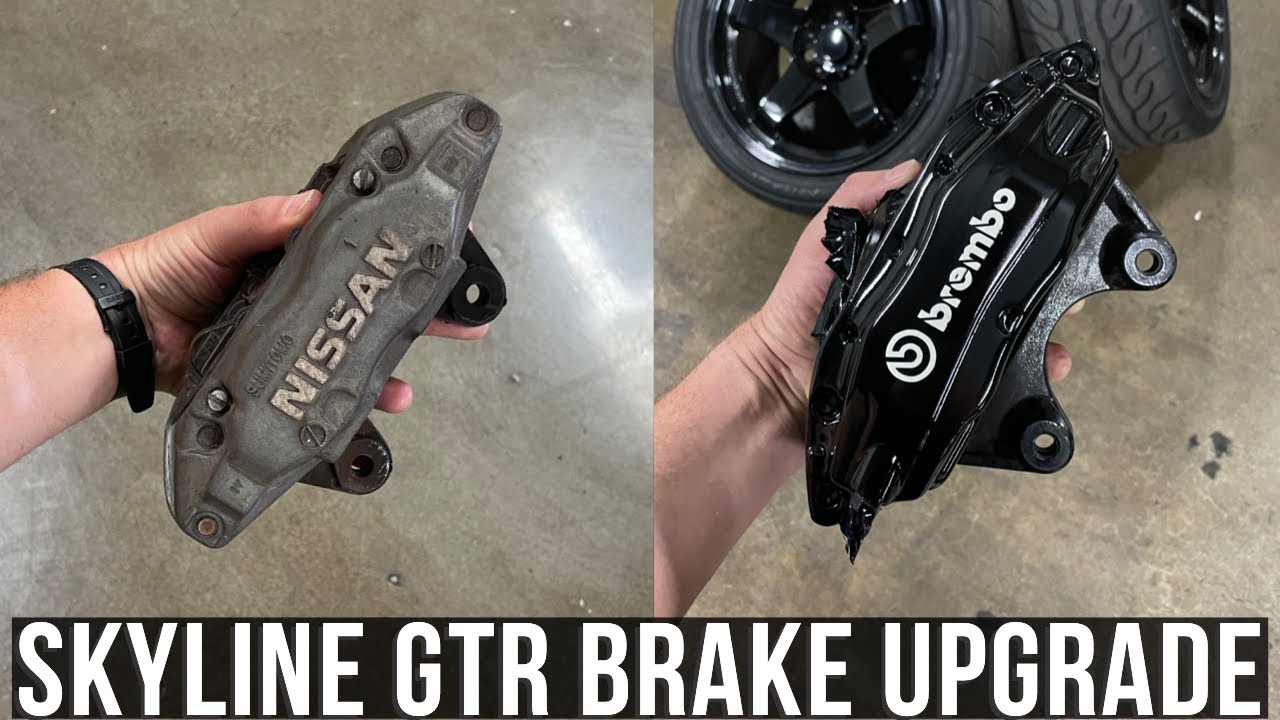 Easy Brembo Brake Upgrade for the Skyline GTR! Saving a Skyline GTR ...