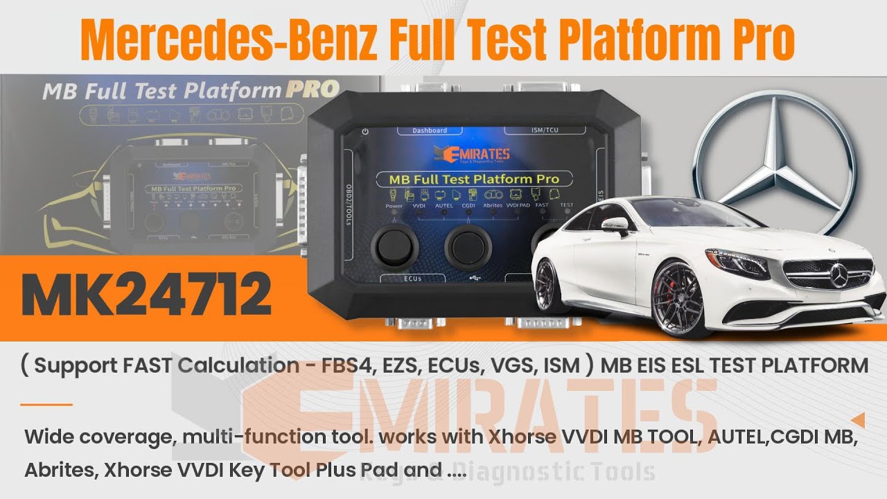 Introducing Mercedes-Benz Full Test Platform Pro - Wide Coverage Multi ...