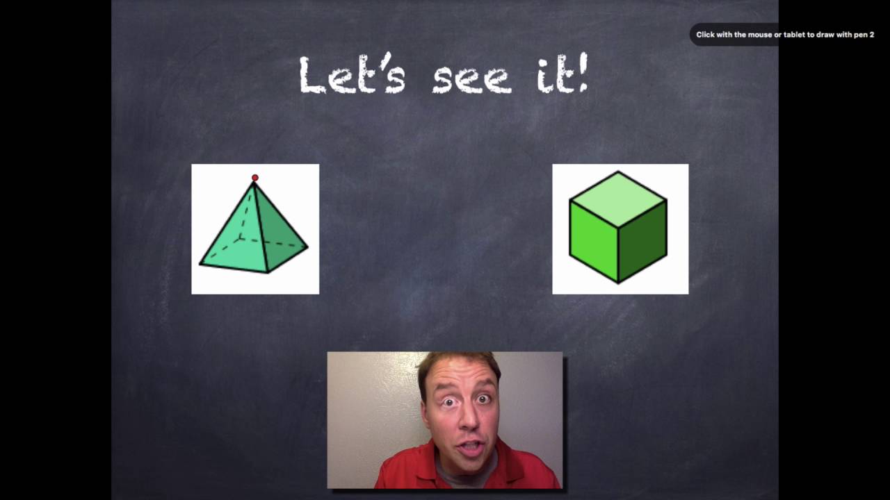 Faces of 3D Shapes (with Mr. C) - YouTube