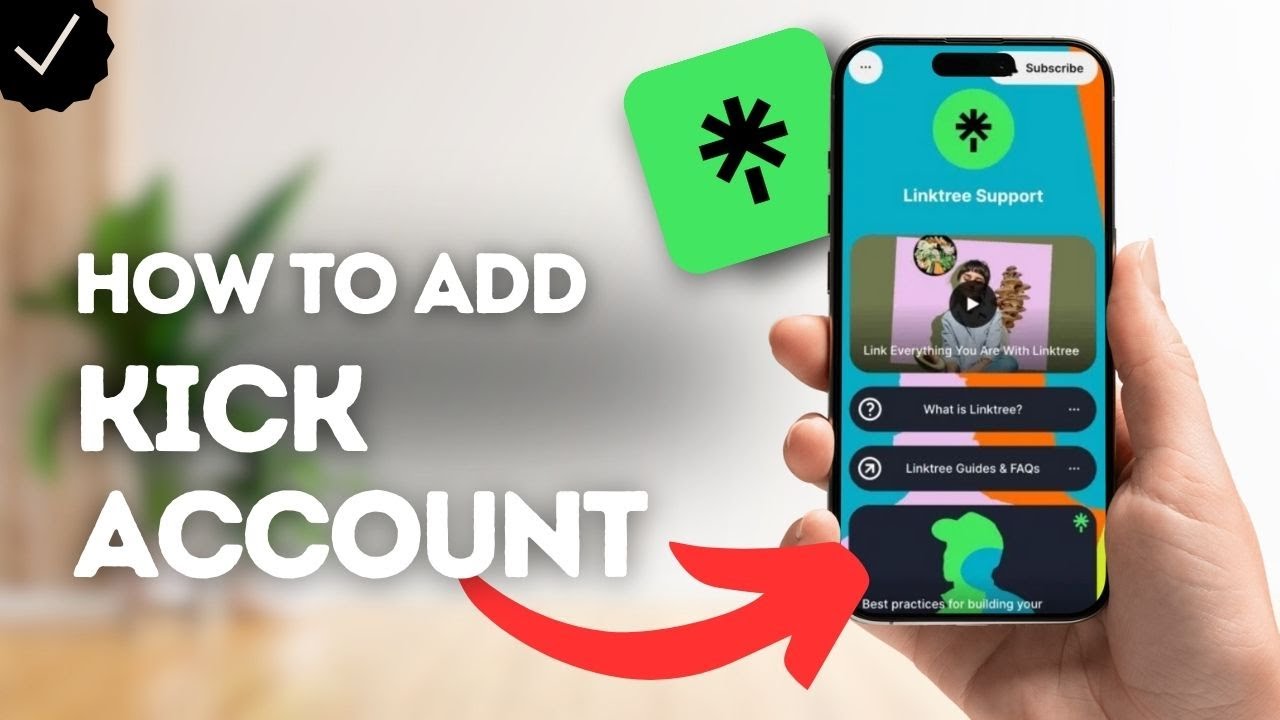 How To Add Kick Account On Linktree? - YouTube