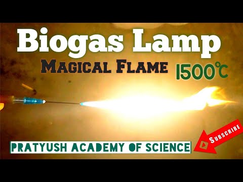 #BiogasLamp #Biogas #Lamp How to make biogas lamp and Biogas plant at ...