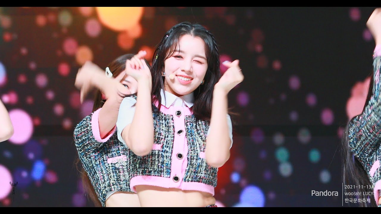 211113 '판도라 Pandora' 우아 WooAh 루시 LUCY 직캠 Fancam - YouTube