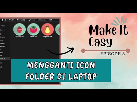 CARA MENGGANTI ICON FOLDER DI LAPTOP | LUCU DAN ANTI-MAINSTREAM - YouTube
