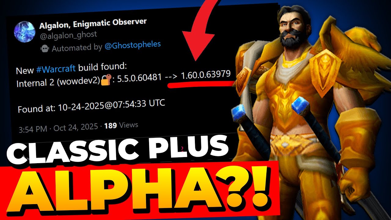 Did Blizzard Accidentally Reveal Classic Plus Alpha?! - YouTube
