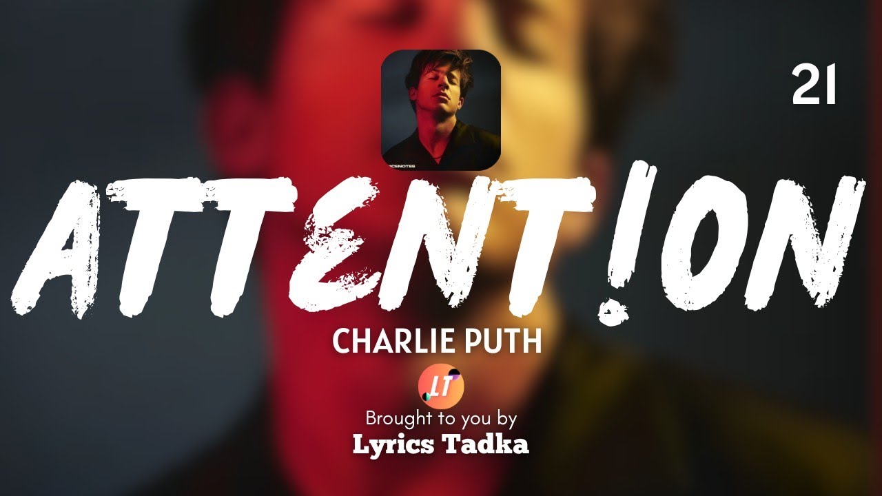 Charlie Puth - Attention (Lyrics) - YouTube
