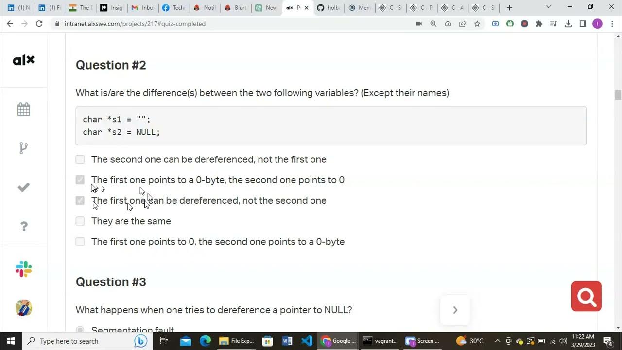 0x06. C - More pointers, arrays and strings quiz solved - YouTube