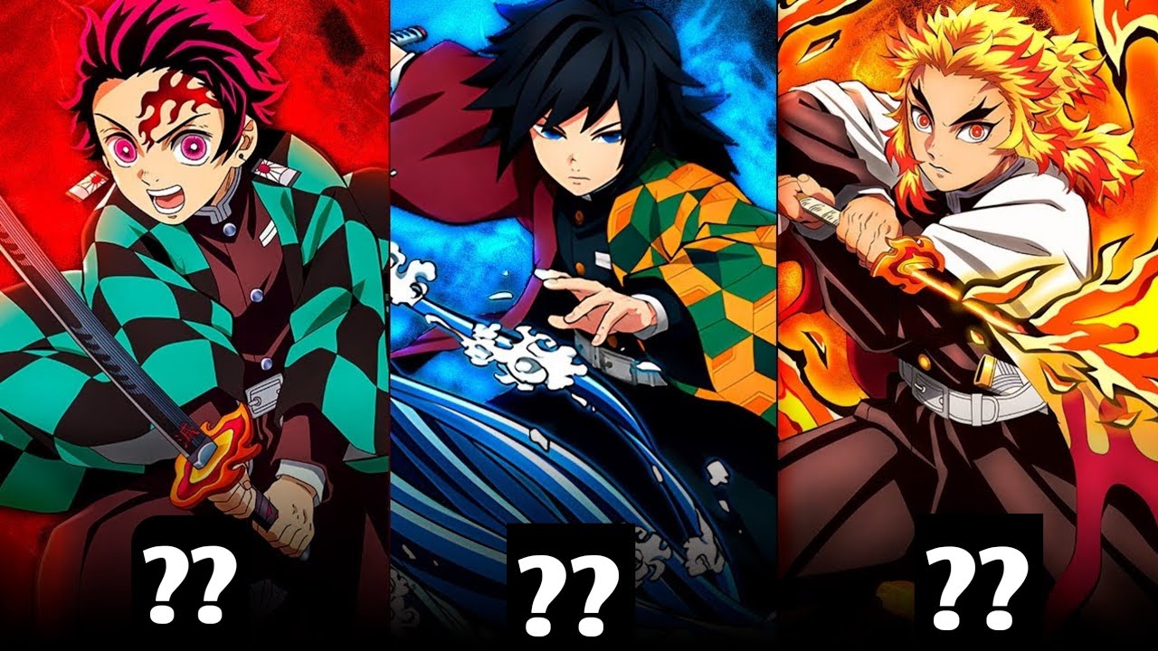 All 12 Hashira In Demon Slayer Ranked.! - YouTube