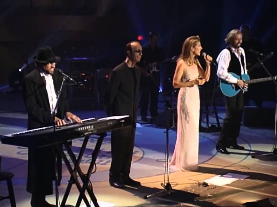Bee Gees & Céline Dion Immortality - YouTube