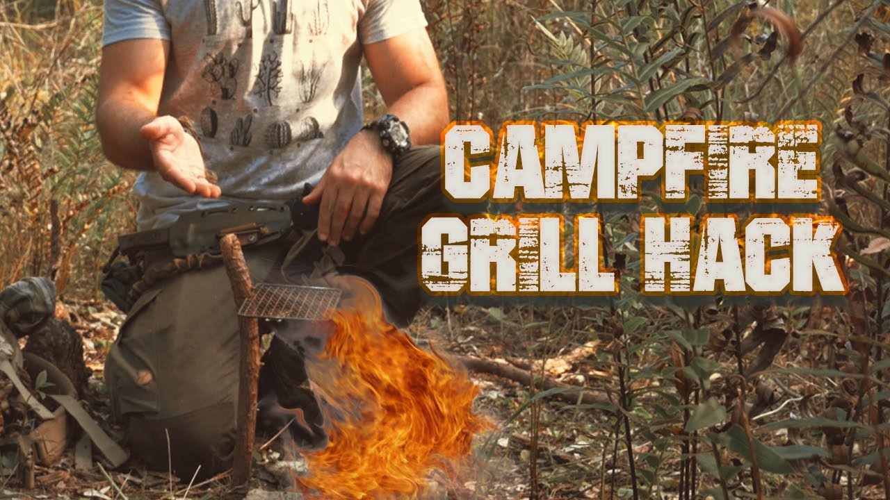 Campfire cooking Hack - YouTube
