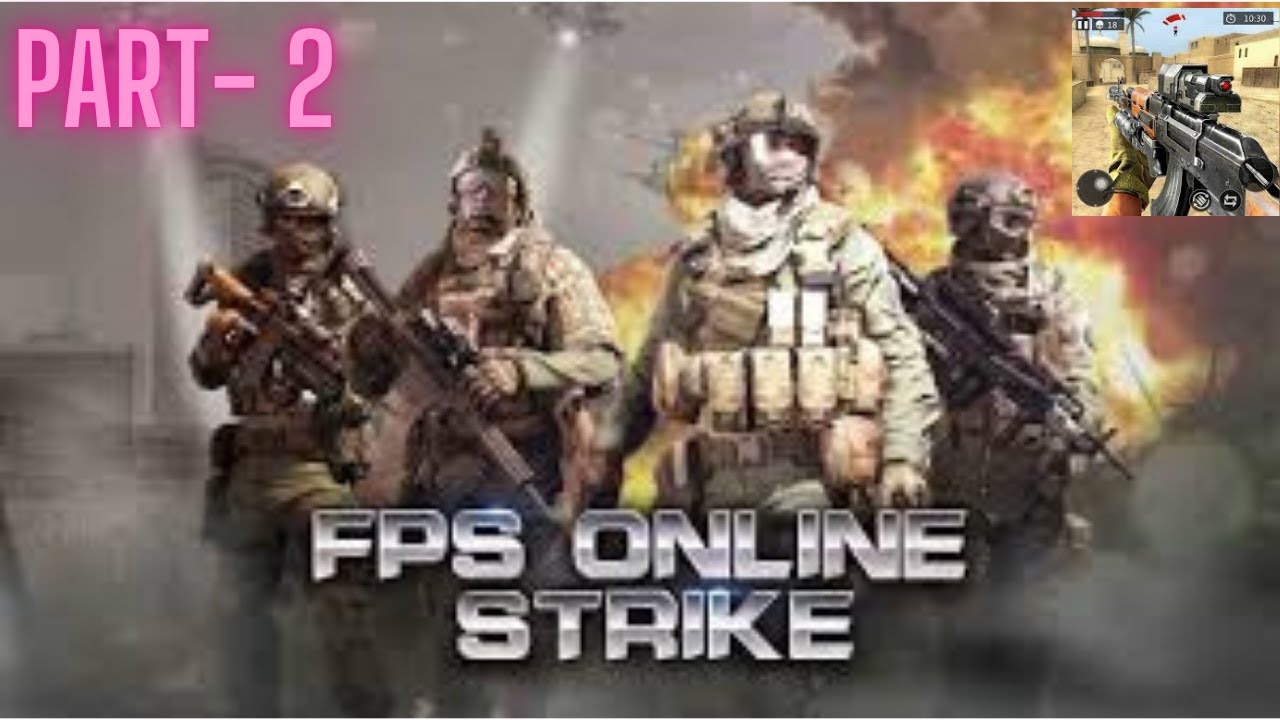 FPS online strike playing with mini gun part 2 #games #fps #miniguns ...