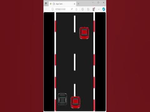 MINI GAME DE CARRO SIMPLES COM JAVASCRIPT DOWNLOAD NA DESCRIÇÃO #SHORTS ...