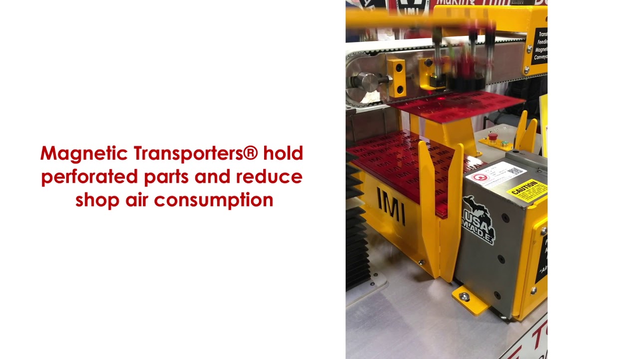 IMI's magnetic systems transfer metal in automated material handling ...