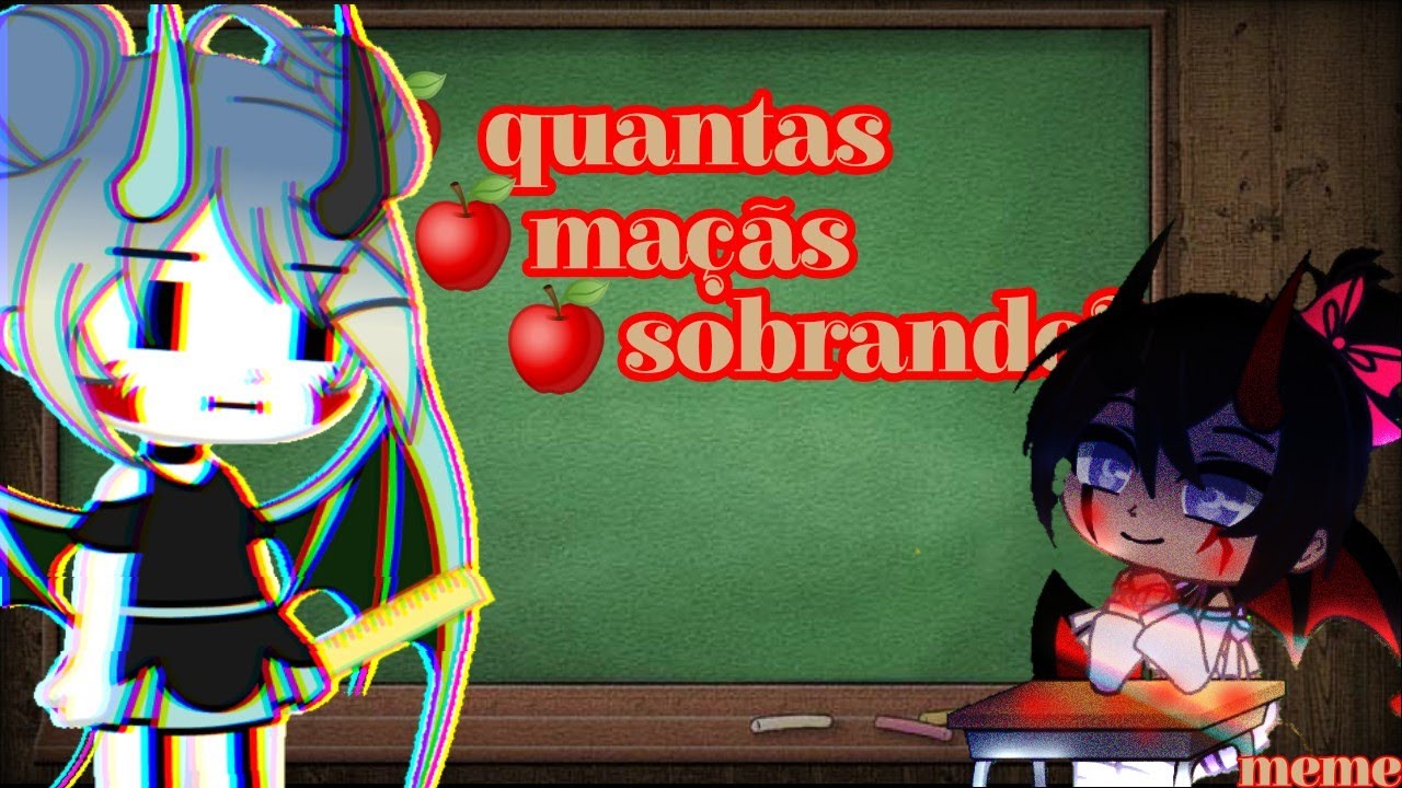 🍎Quantas maçãs sobraram?🍎 [MEME] - YouTube