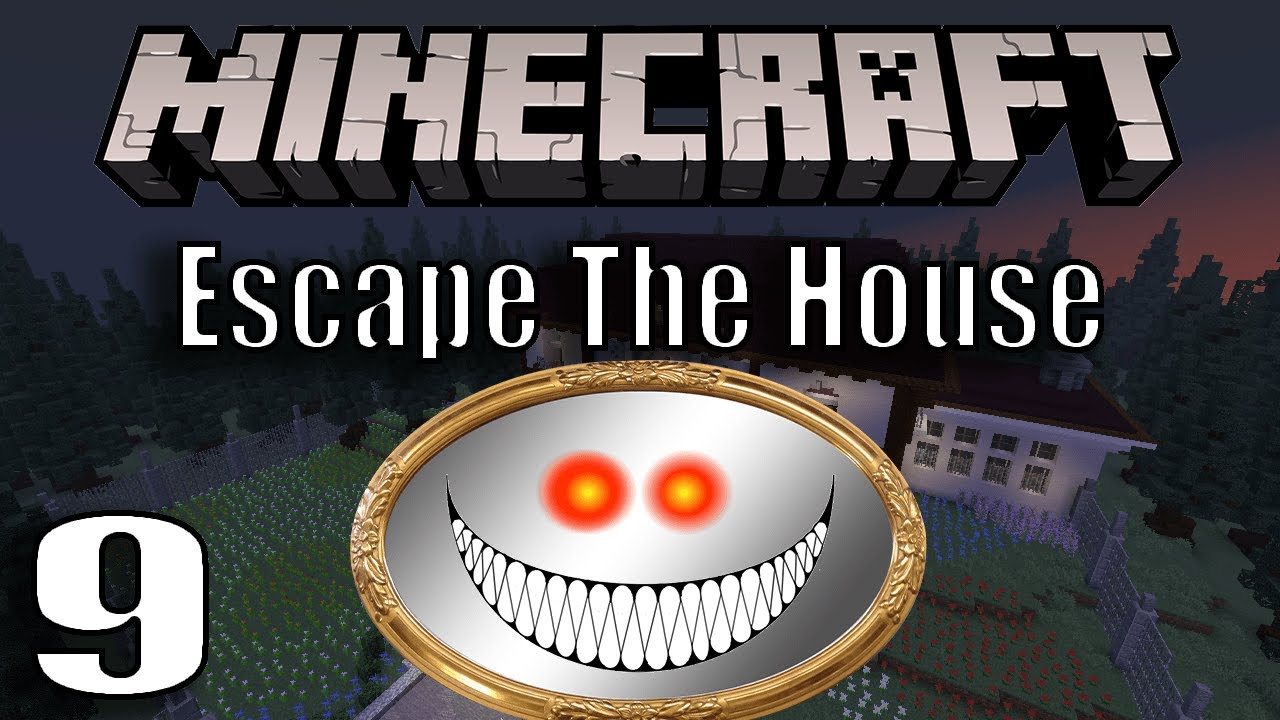 Creepy Mirror Puzzle - Minecraft Escape House Pt 9 - YouTube