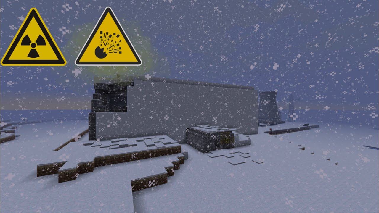 Nuclear Disaster in Minecraft: The Abandoned Reactor Explosion - YouTube