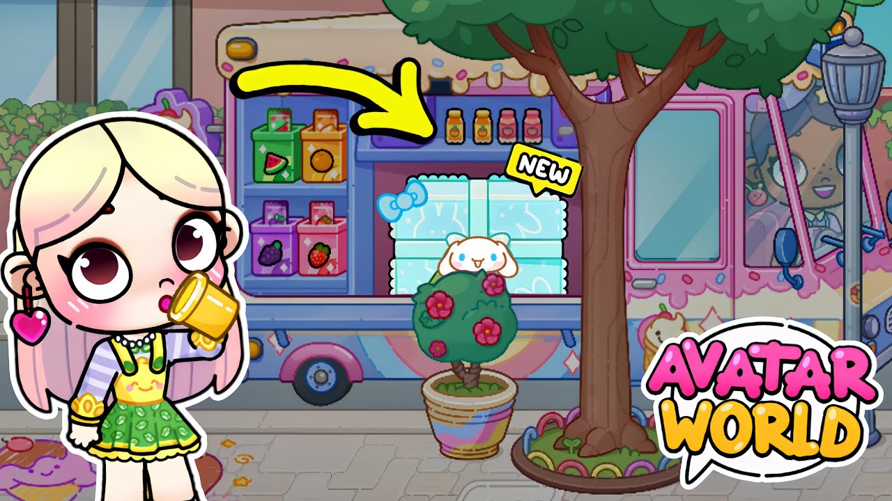 NEW UPDATE! NEW LOCATION!! ALL NEW SECRETS IN AVATAR WORLD 😳 NEW STREET ...