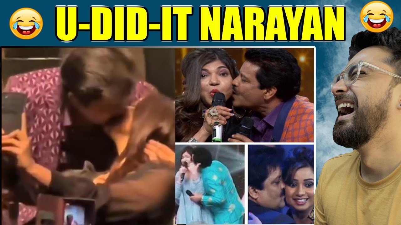 Udit Narayan Ka Kissing Scene 💋Oye Velle - YouTube