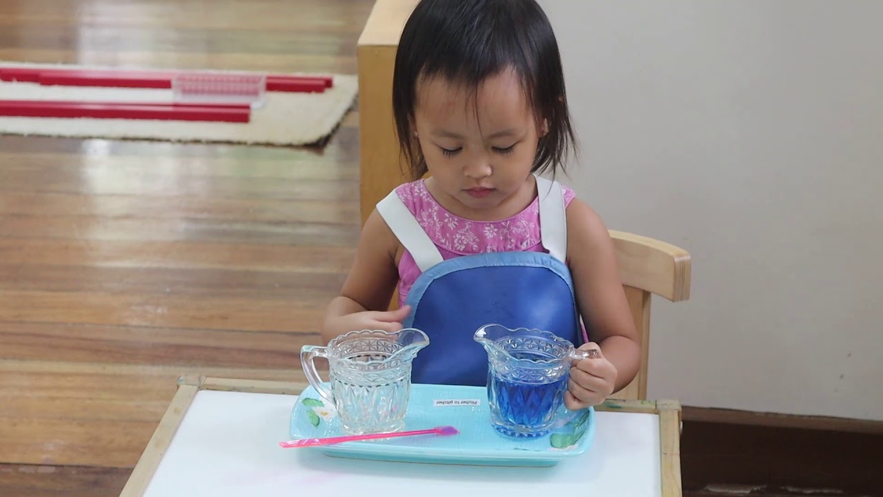 Pouring Pitcher to pitcher - YouTube