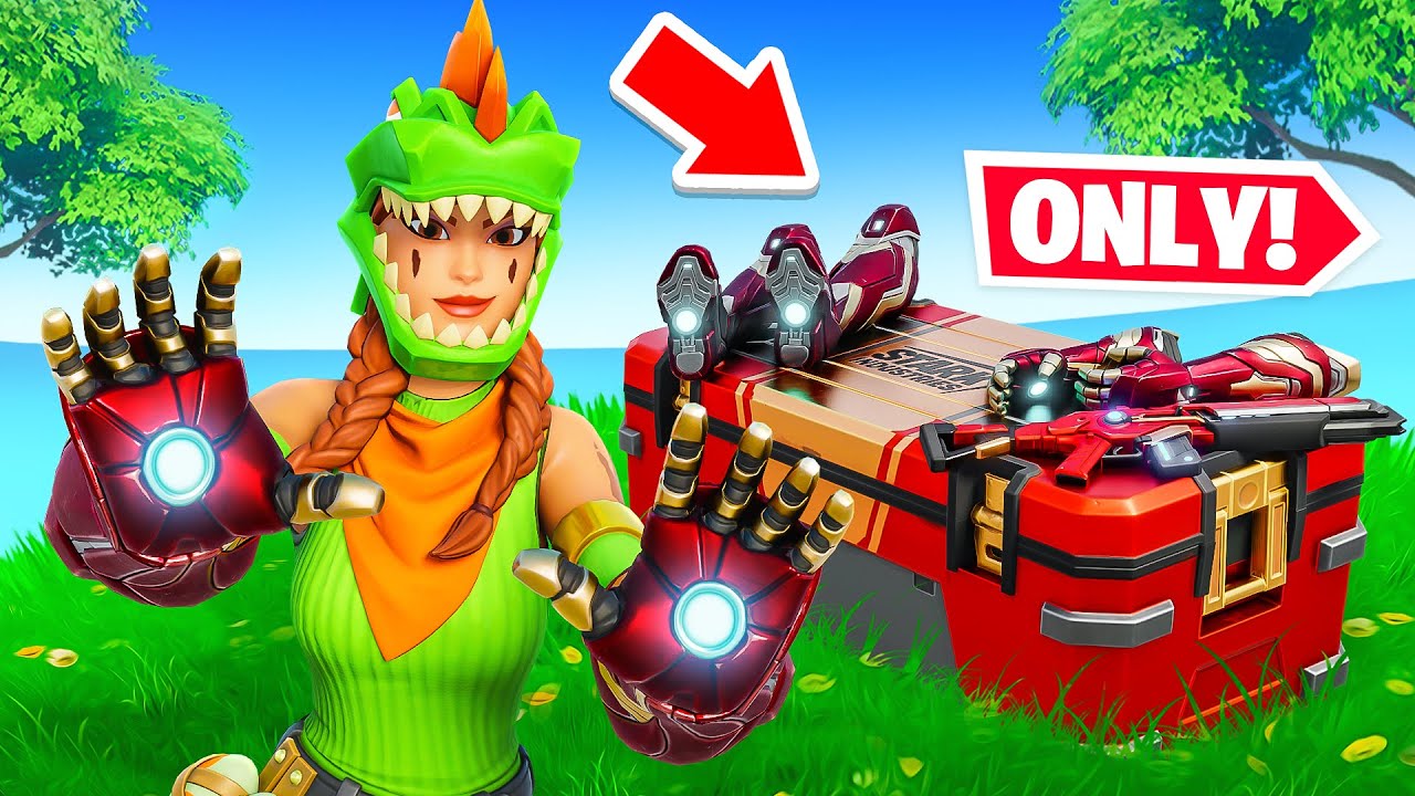 The *STARK ONE CHEST* Challenge In Fortnite! - YouTube