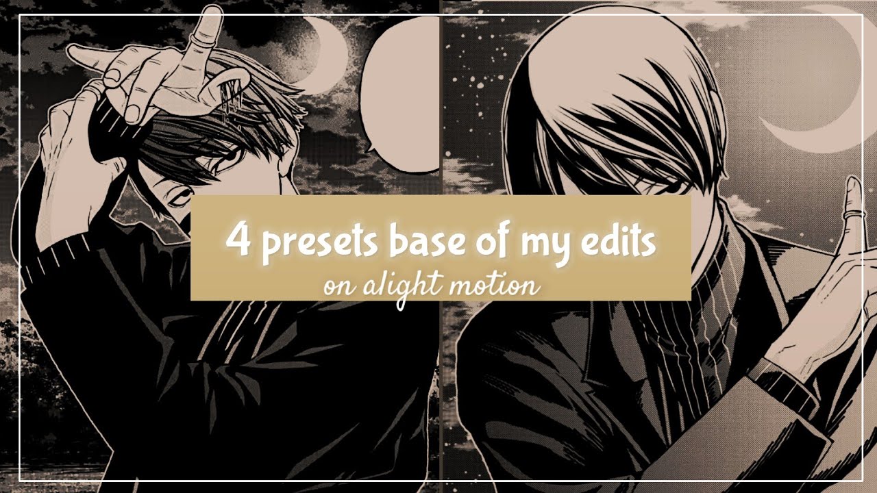 4 presets base of my edits (xml) +qr code | Alight Motion - YouTube