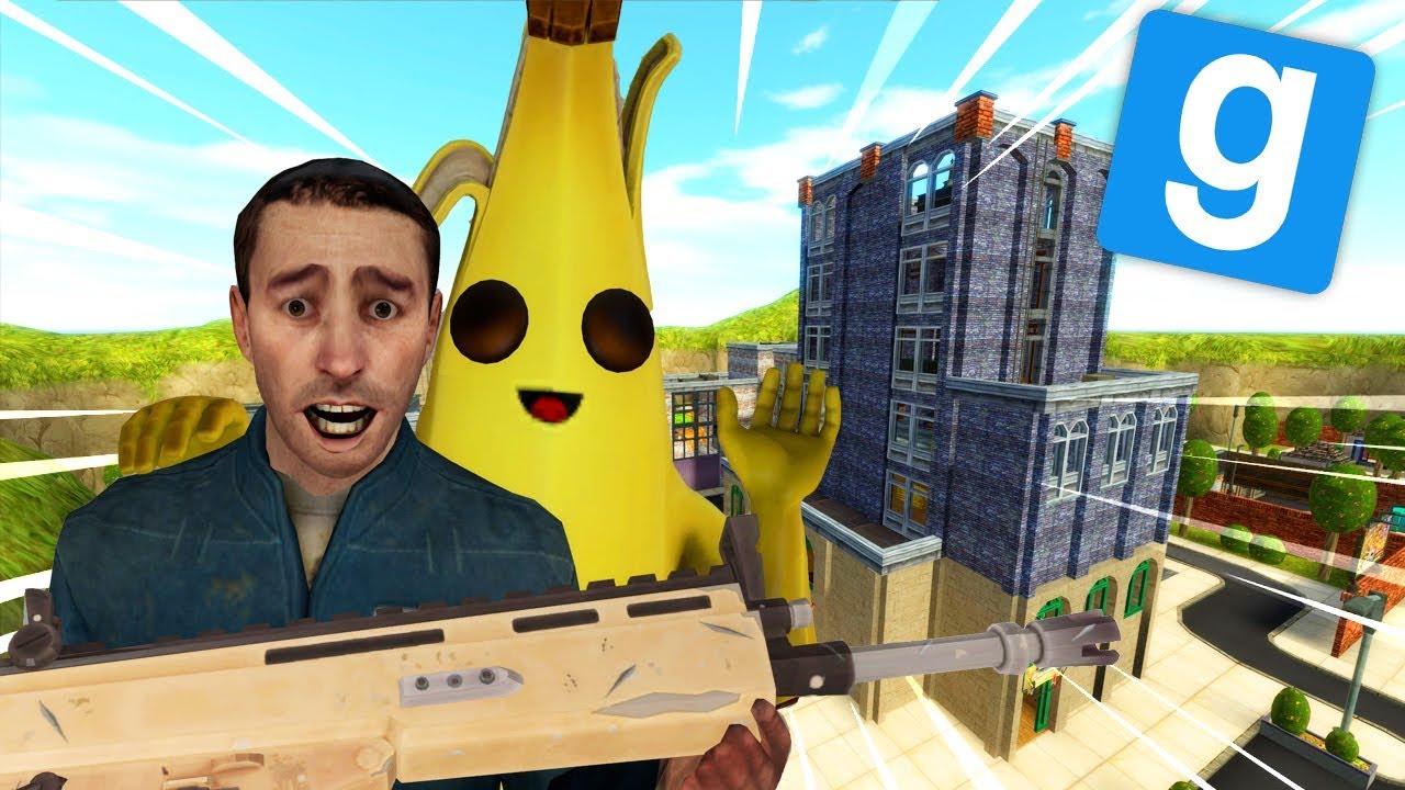 FORTNITE DÉBARQUE DANS GARRY'S MOD !! 😱 - YouTube