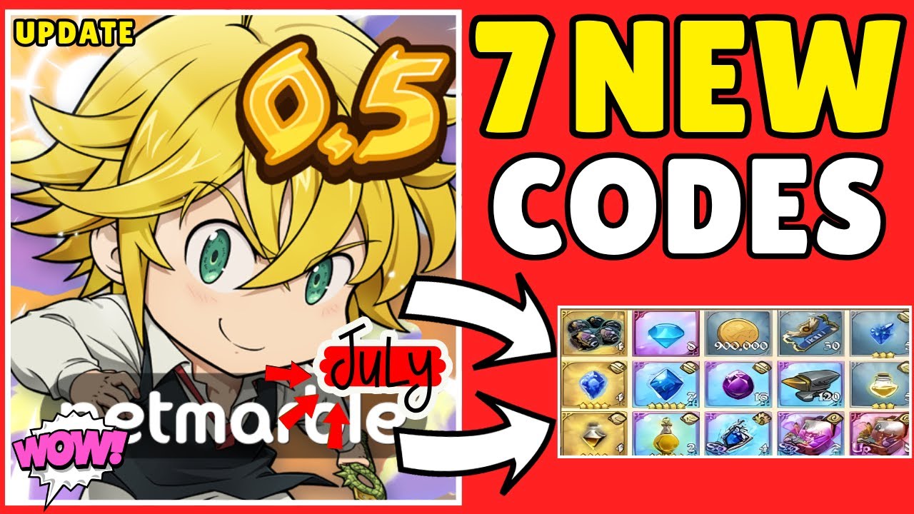 💥July Codes💥7DS Grand Cross Codes | Seven Deadly Sins: Grand Cross ...