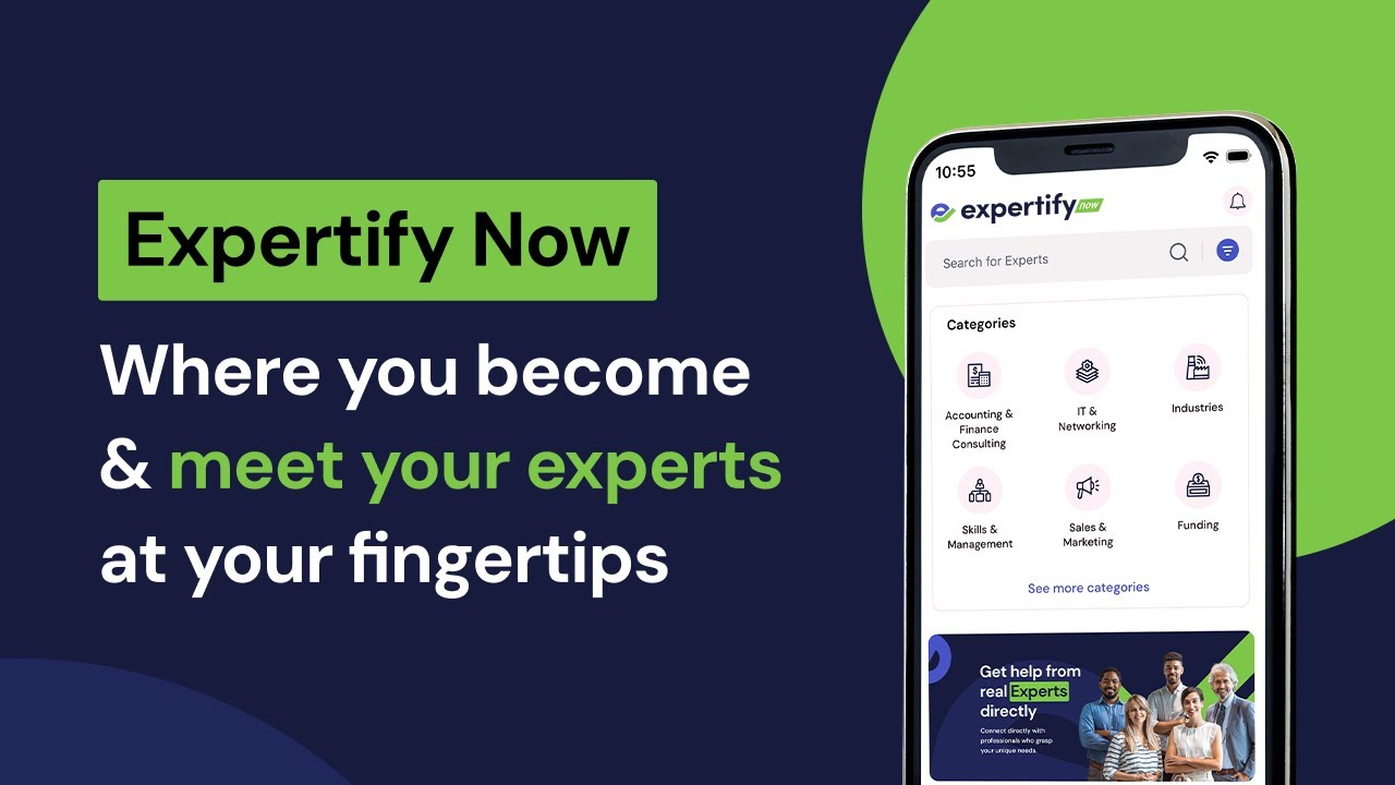 Expertify: Where You Become & Meet Your Experts At Your Fingertips - YouTube