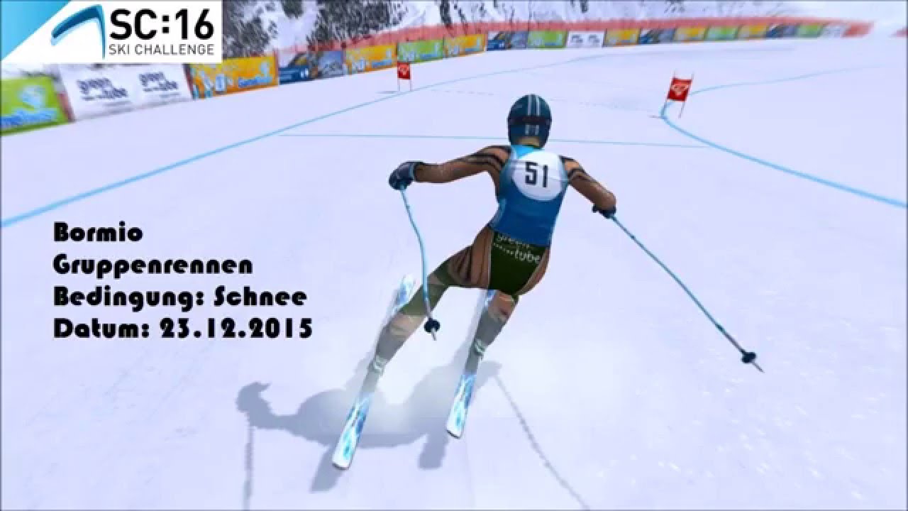 2015 12 23 Ski Challenge 16 Gruppenrennen Bormio Schnee - YouTube