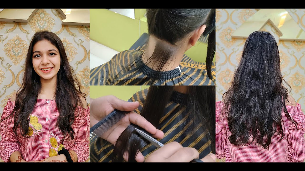 New Look For Office Party | Long Bob Haircut With Nape Clean | At Xtrim ...