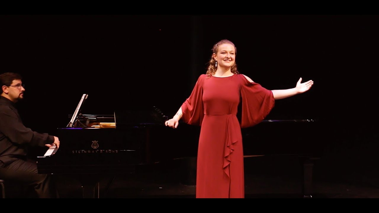 Mezzo-Soprano, Mary Rice, sings Rossini's "Non più mesta" (La ...