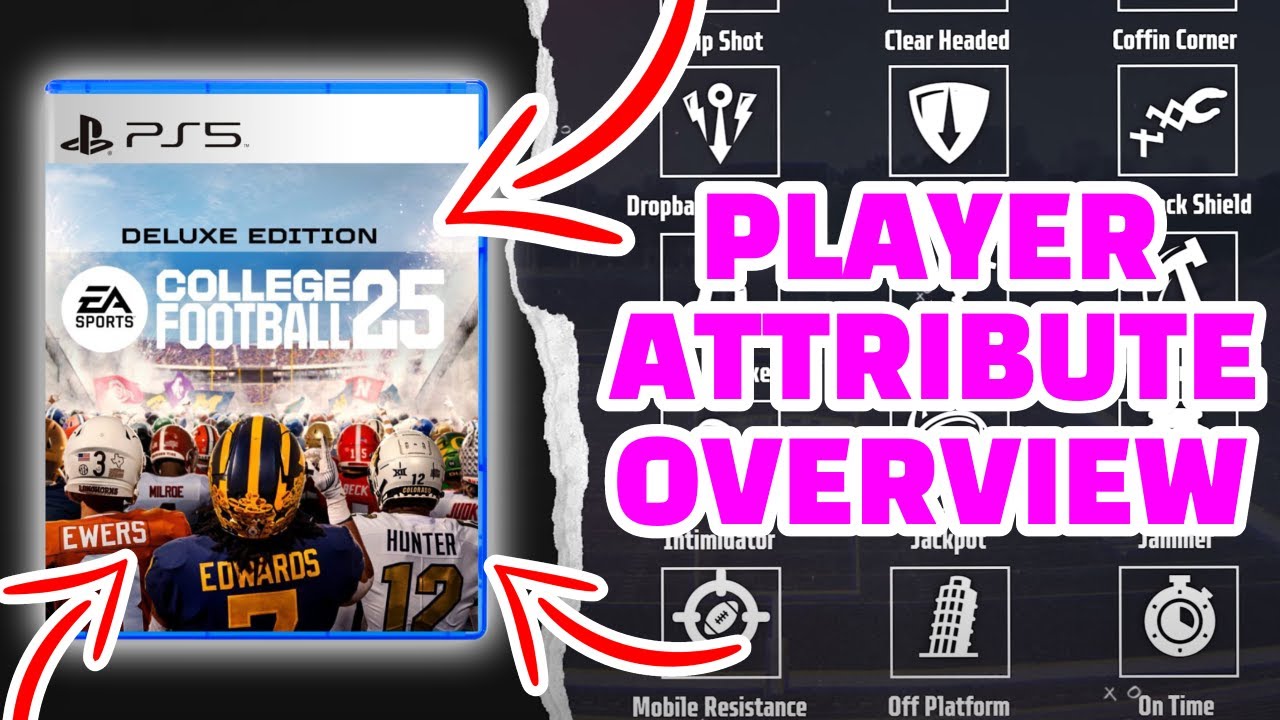NEW Player Attributes Overview | CFB25 - YouTube